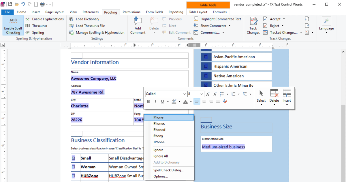 TX Spell .NET for WPF 10.0