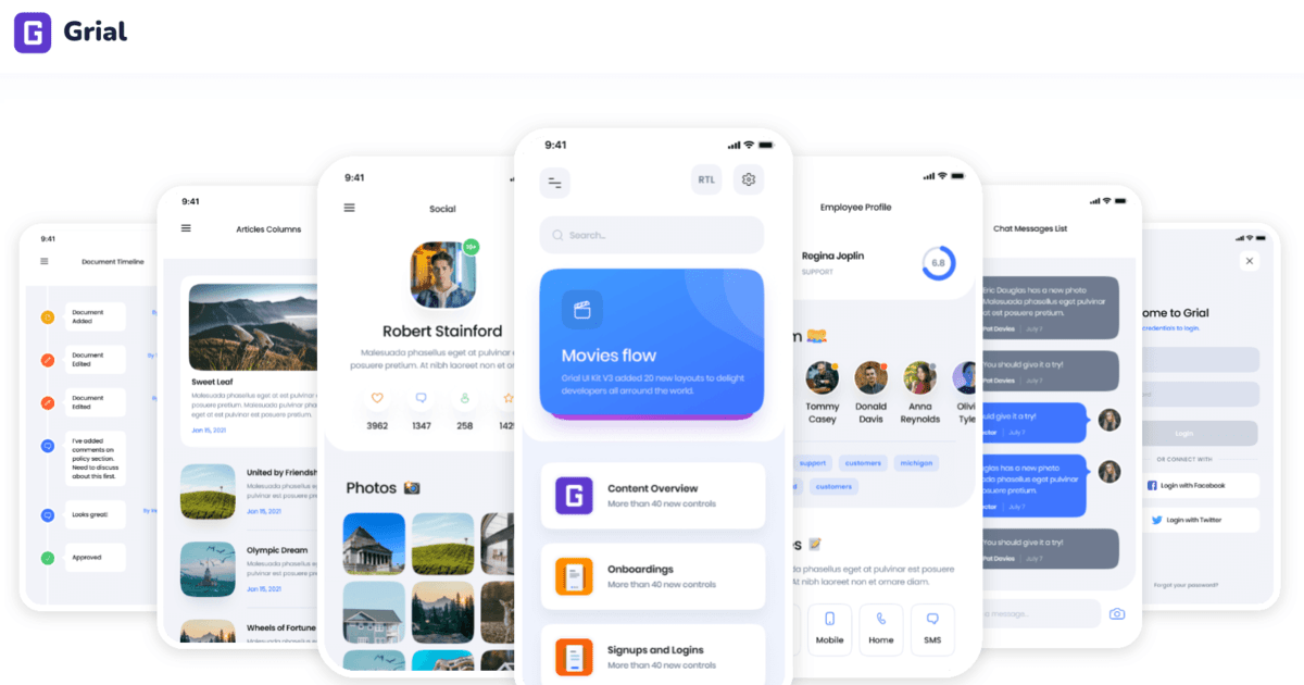 Grial UI Kit 4 released