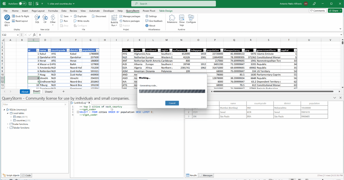 QueryStorm 2.7.8487.32462