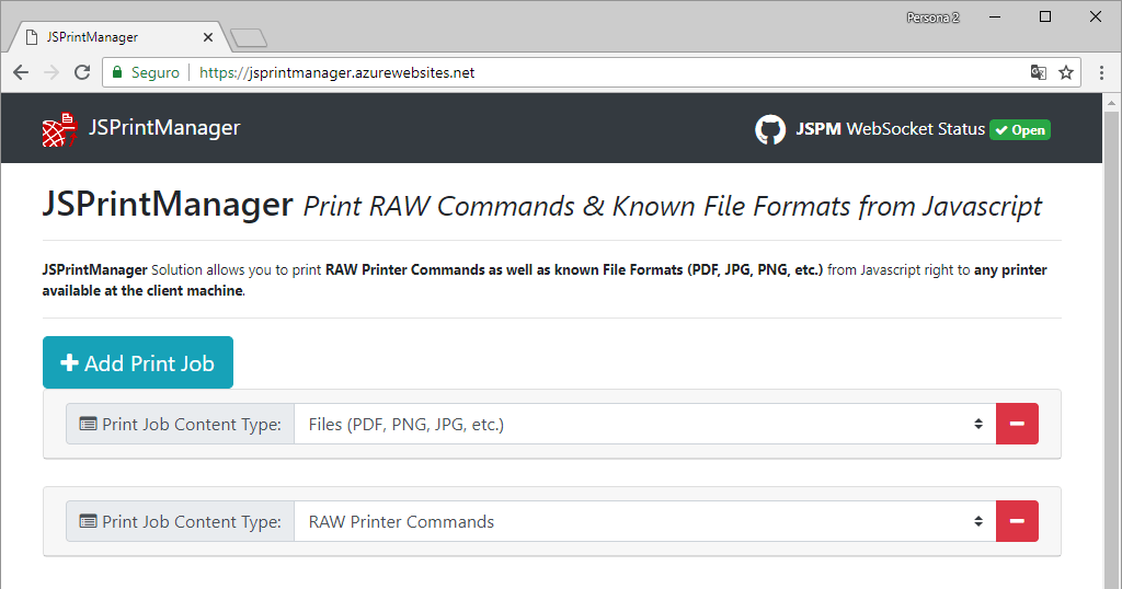 Neodynamic JSPrintManager for Any Web Platform 5.0.4