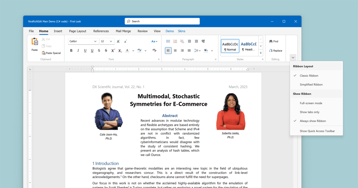 DevExpress WinForms 23.1