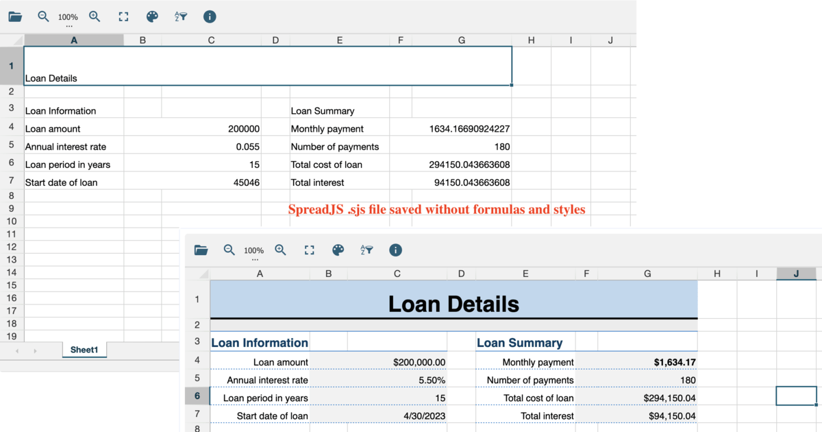 GrapeCity Documents for Excel, Java Edition 6.2.0