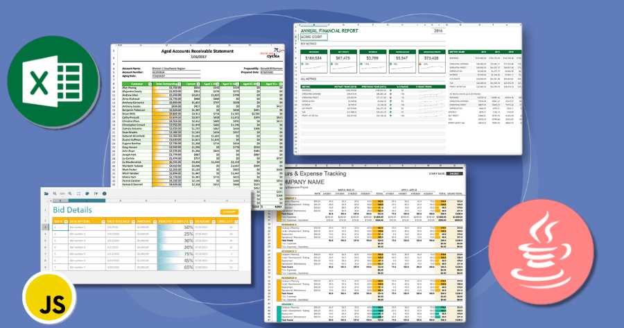 GrapeCity Blog - Create, Modify, and Save Excel Spreadsheets in Java Apps