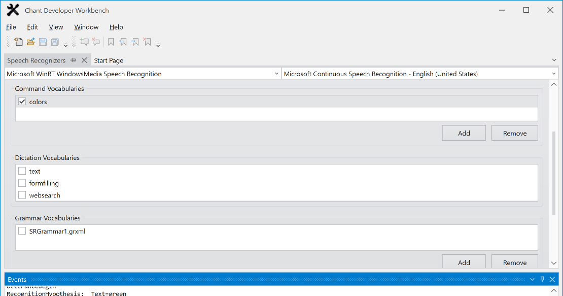 Chant SpeechKit updated