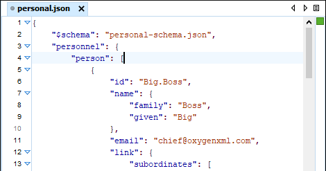 Oxygen JSON Editor released