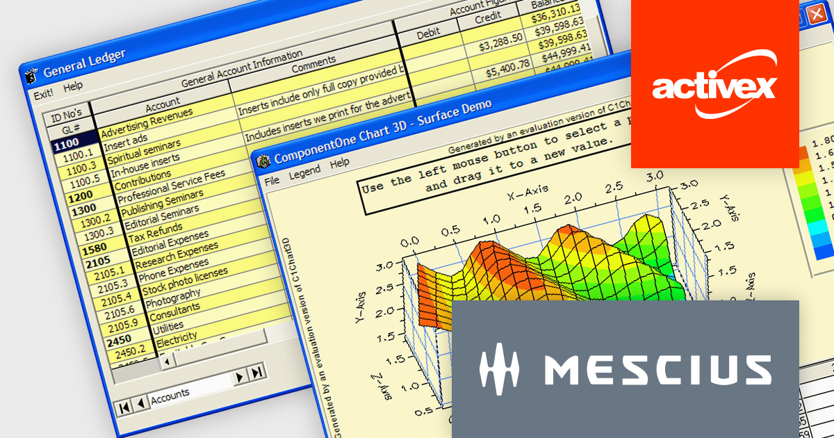 ComponentOne Studio ActiveX Full Support Ends December 31, 2023