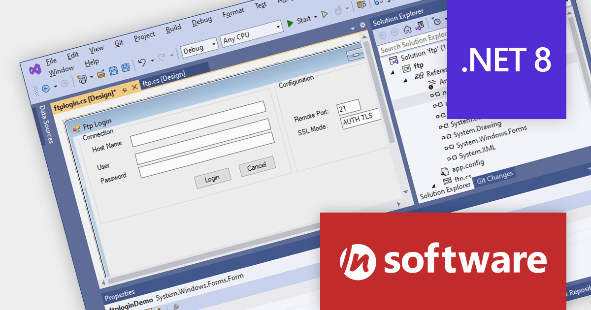 Build Comms Apps for .NET 8 with /n software