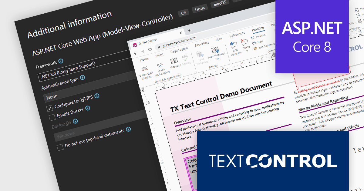 Build Word Processing Apps with ASP.NET Core 8