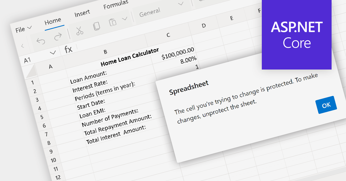 Securing Spreadsheets in ASP.NET Core Apps Securing Spreadsheets in ASP.NET Core Apps