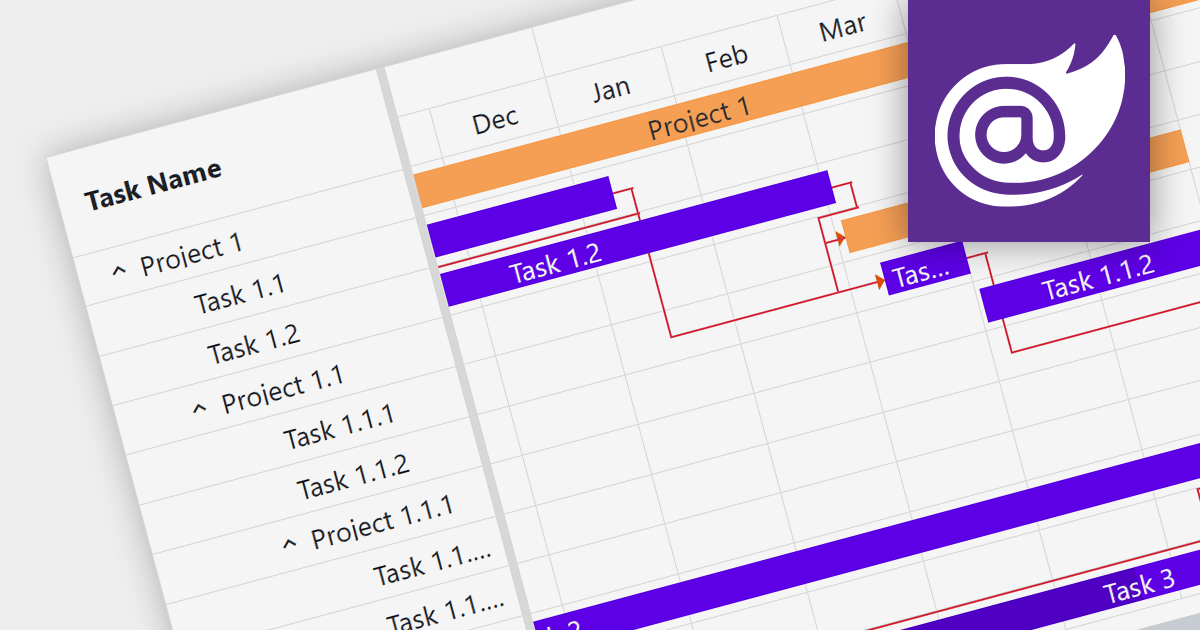 Manage Projects in your Blazor App