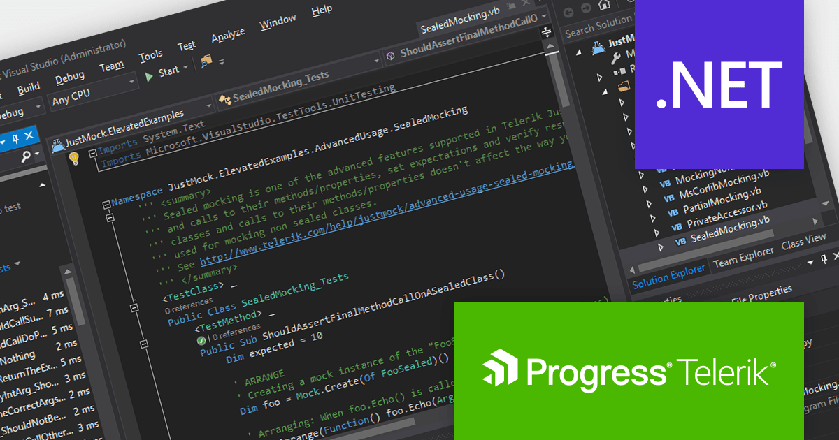 Telerik Revises .NET Support