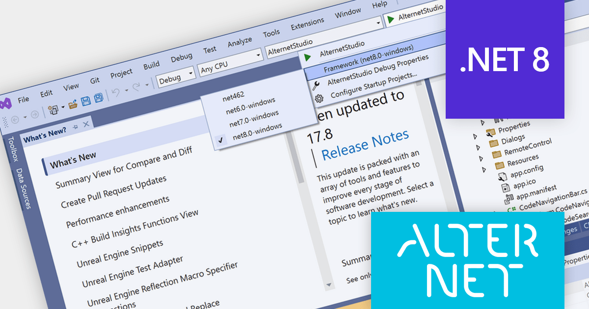 Mejore las aplicaciones de .NET 8 con edición de código, scripting y ...