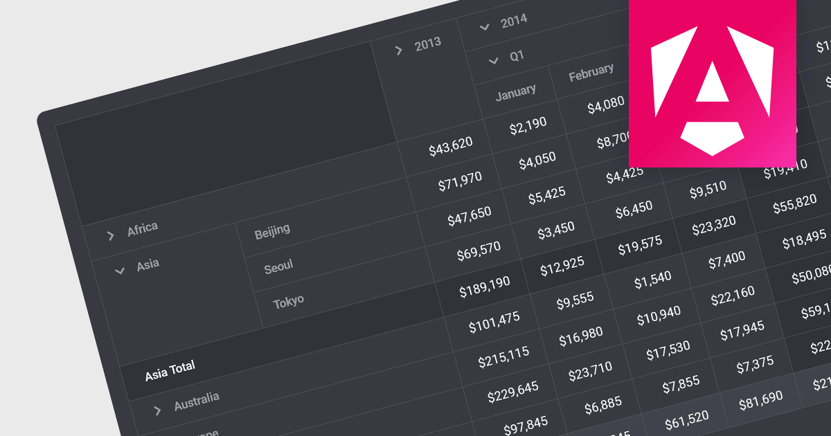Seamlessly Navigate Data Layers in Angular Grids