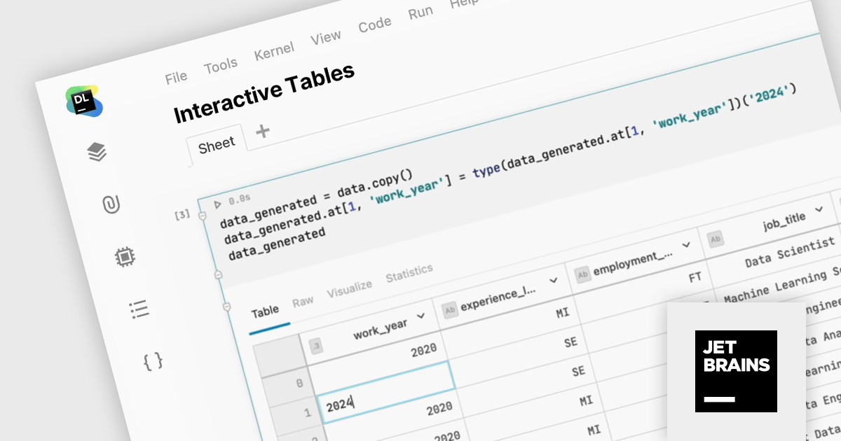 Edit DataFrame Cells and Generate Updated Code Edit DataFrame Cells and Generate Updated Code