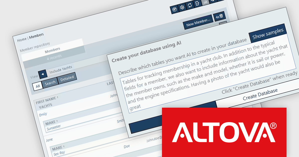 Generate a Database from an AI Prompt
