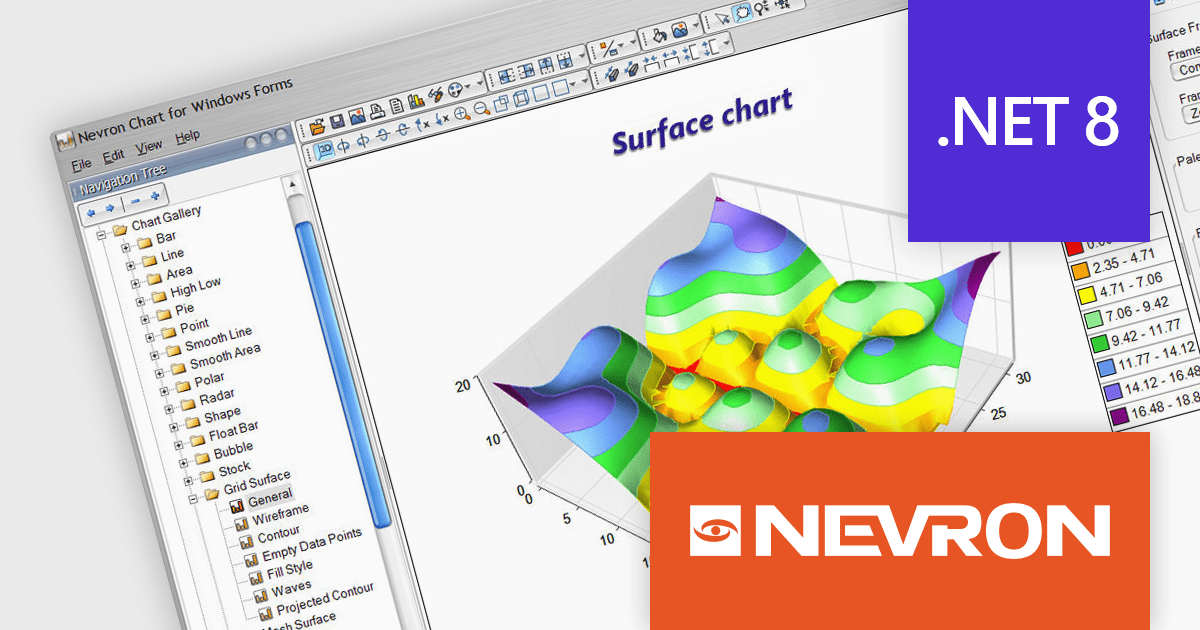 Desenvolva aplicativos gráficos modernos em .NET 8