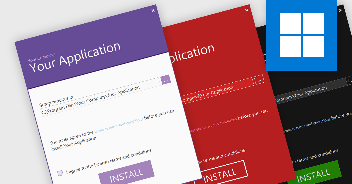 Create Branded Installers with Setup Themes