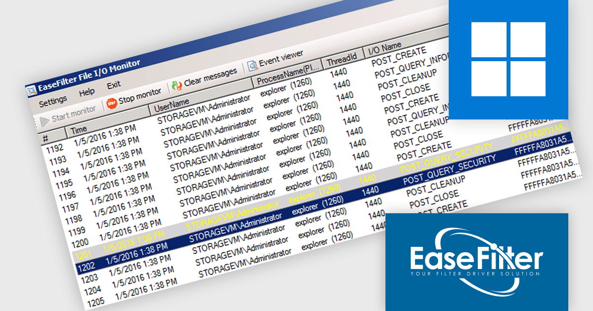 Détectez la copie de fichiers sous Microsoft Windows