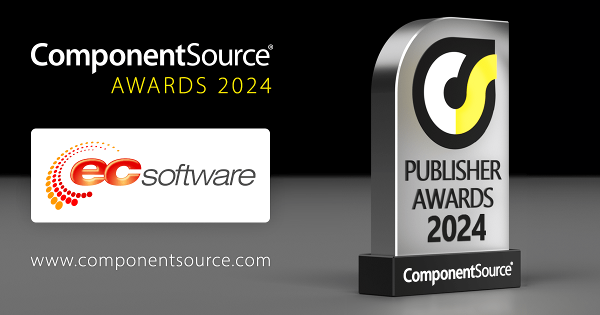 EC Software Wins ComponentSource Award