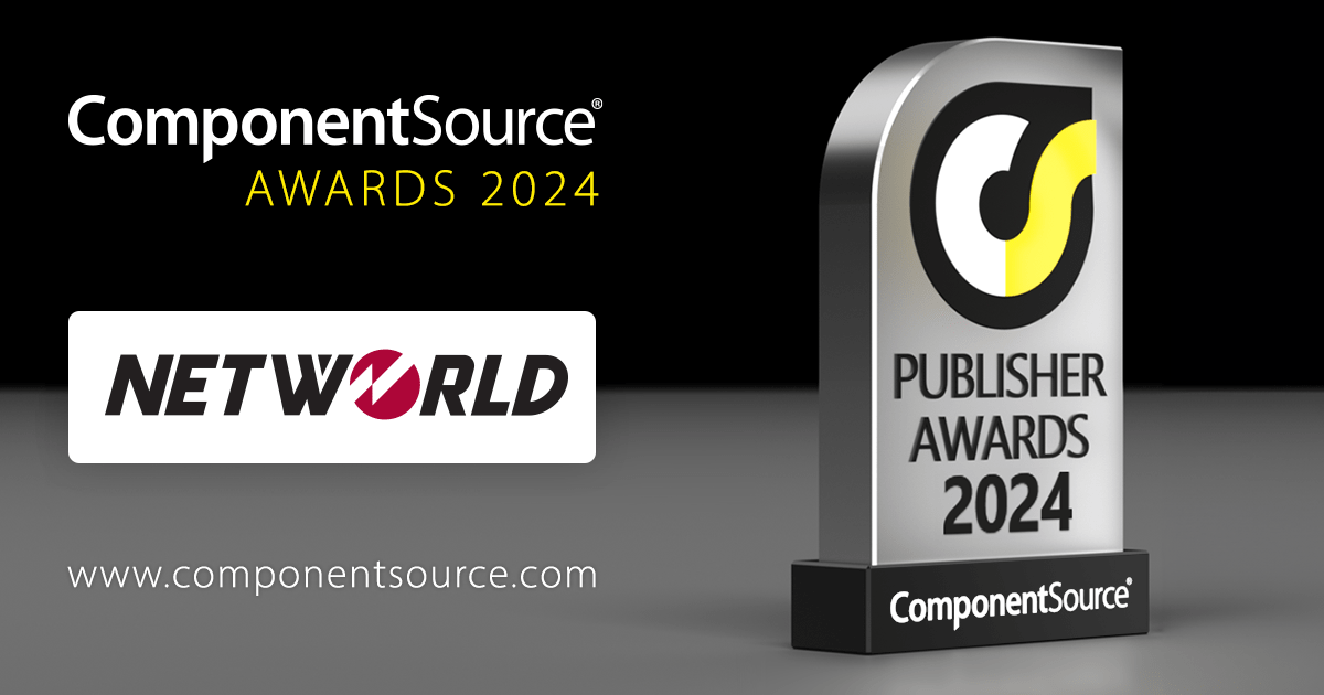 NetWorld, ComponentSource Award 수상