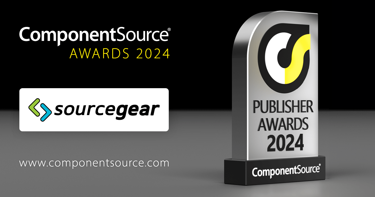 SourceGear Corporation Wins ComponentSource Award