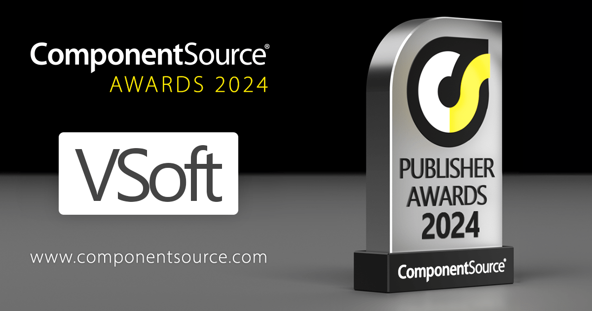 VSoft Technologies ganha prêmio ComponentSource