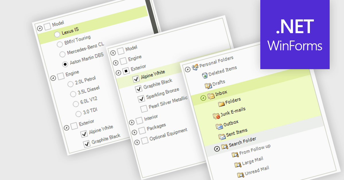 Let Users Easily Explore Hierarchical Data Structures