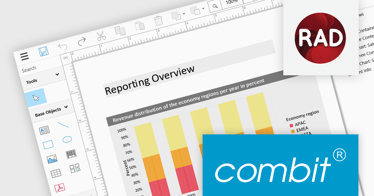 Erstellen von VCL-Reporting-Apps mit RAD Studio 12.1