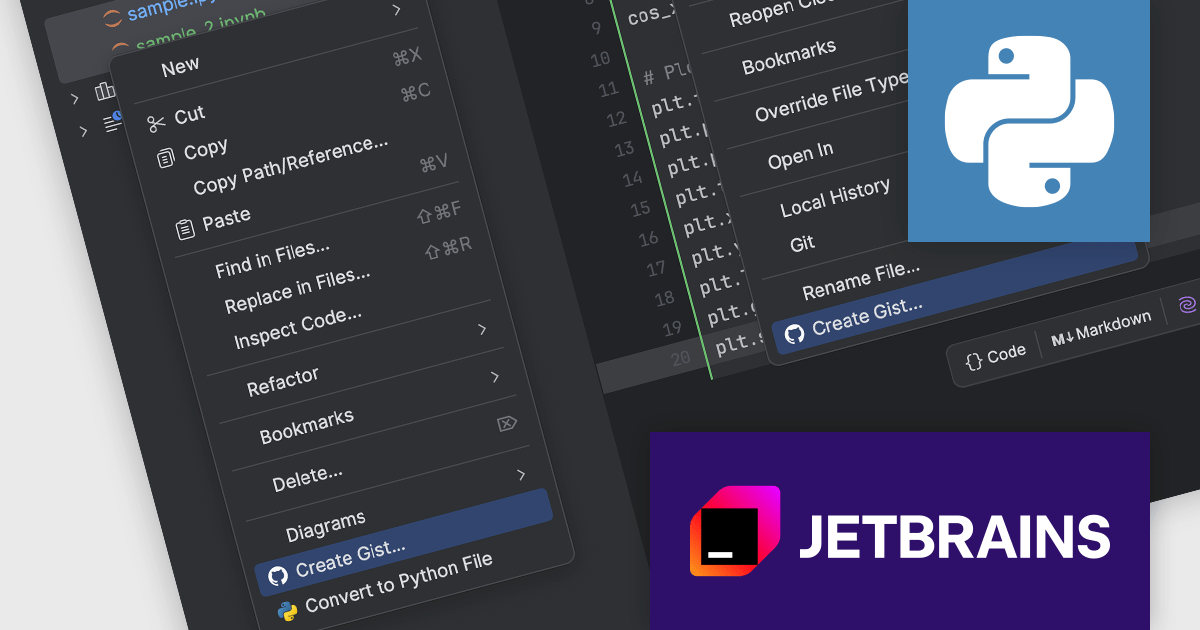Cree gists GitHub directamente desde Jupyter Notebooks