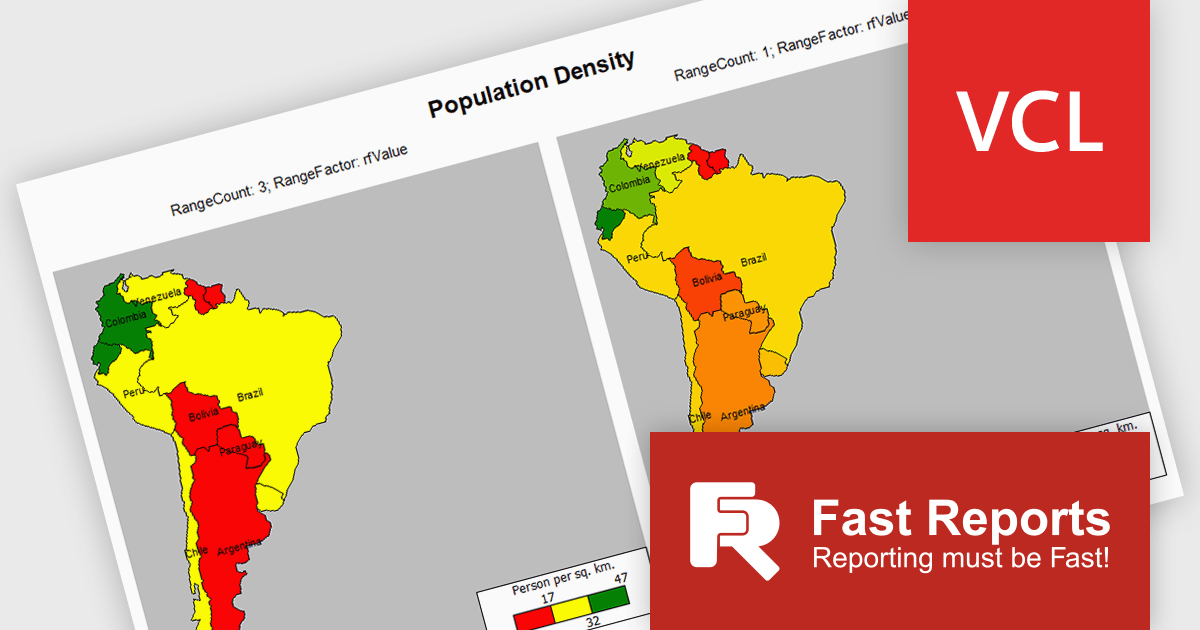 Display Geographic Information in Your Reports