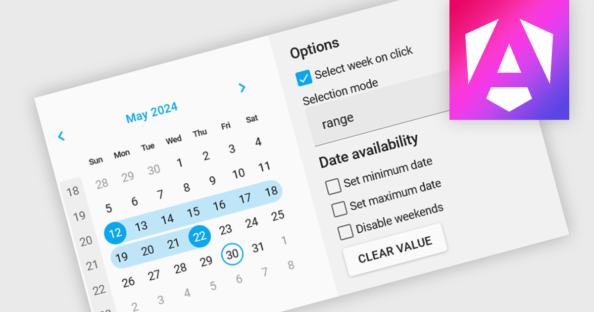 Visually Edit Dates in Angular Apps Visually Edit Dates in Angular Apps