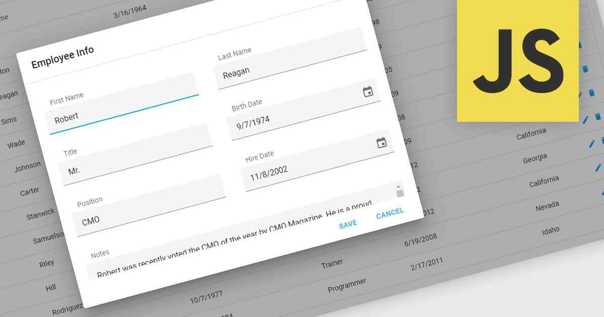 Optimice las interfaces de entrada de datos en aplicaciones JavaScript
