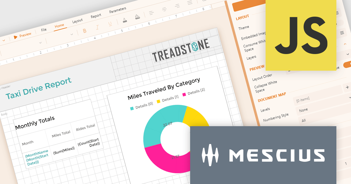 Deliver JavaScript Reports in a Modern Interface