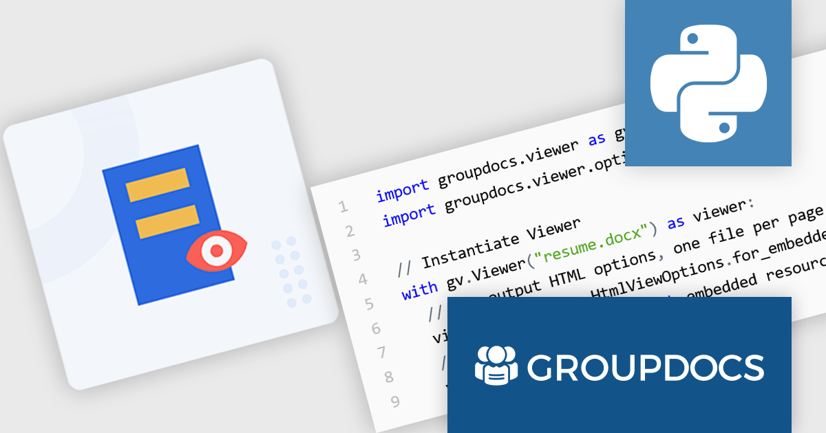Integrate Document Viewing into Your Python App