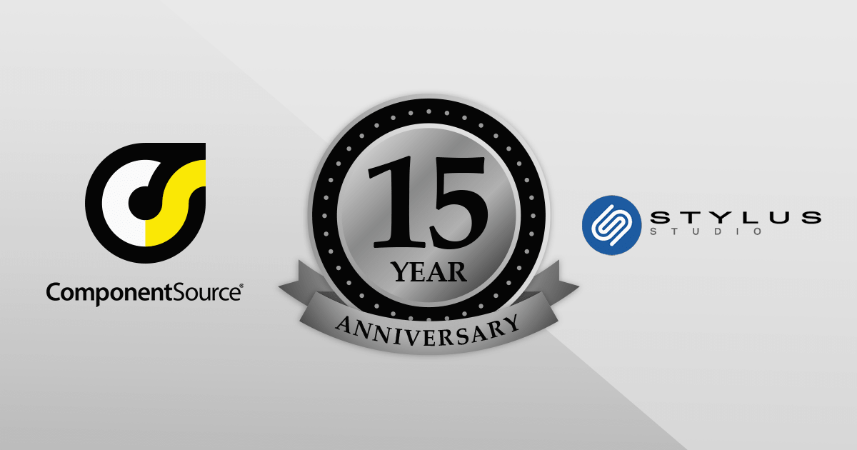Celebrating a 15 Year Partnership with Stylus Studio