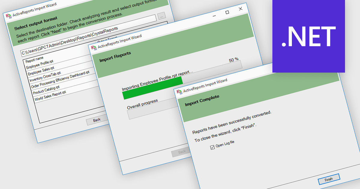 Migrate Legacy Reporting Systems to .NET