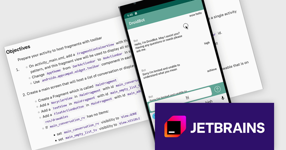 Learn How to Build Your Own Android Chatbot