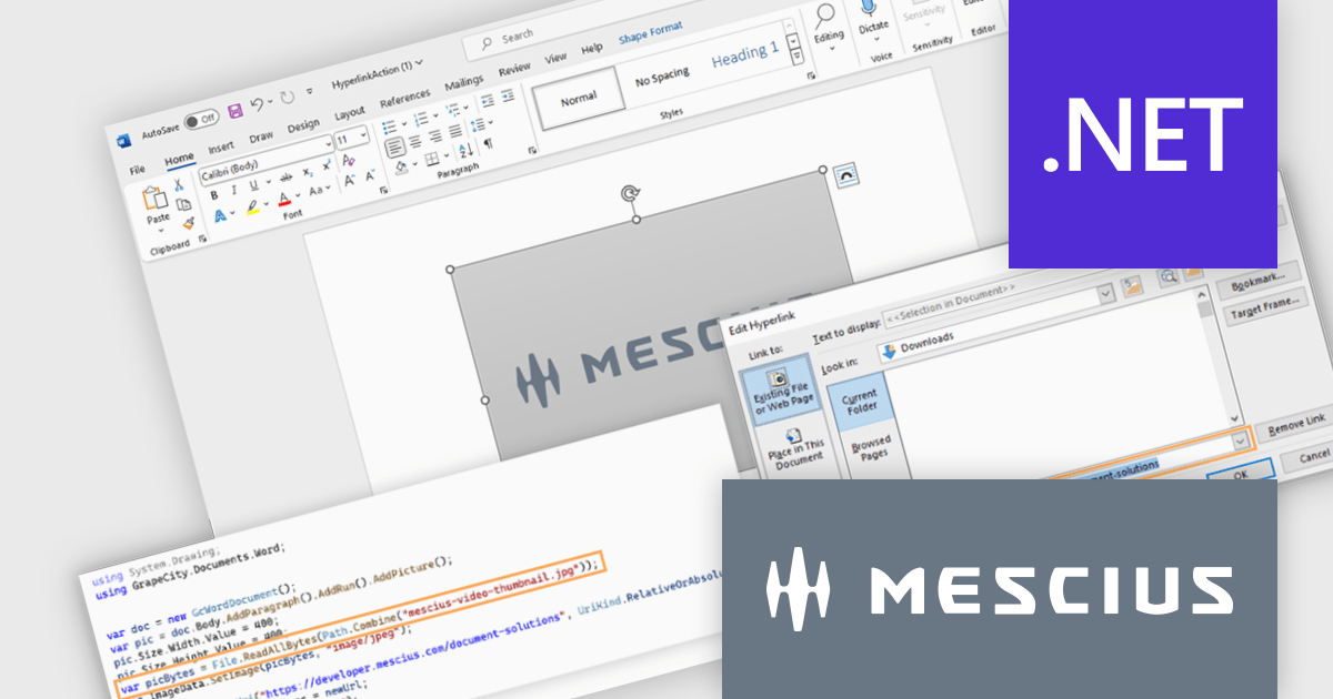 Elevate Word Documents with Shape Hyperlinks