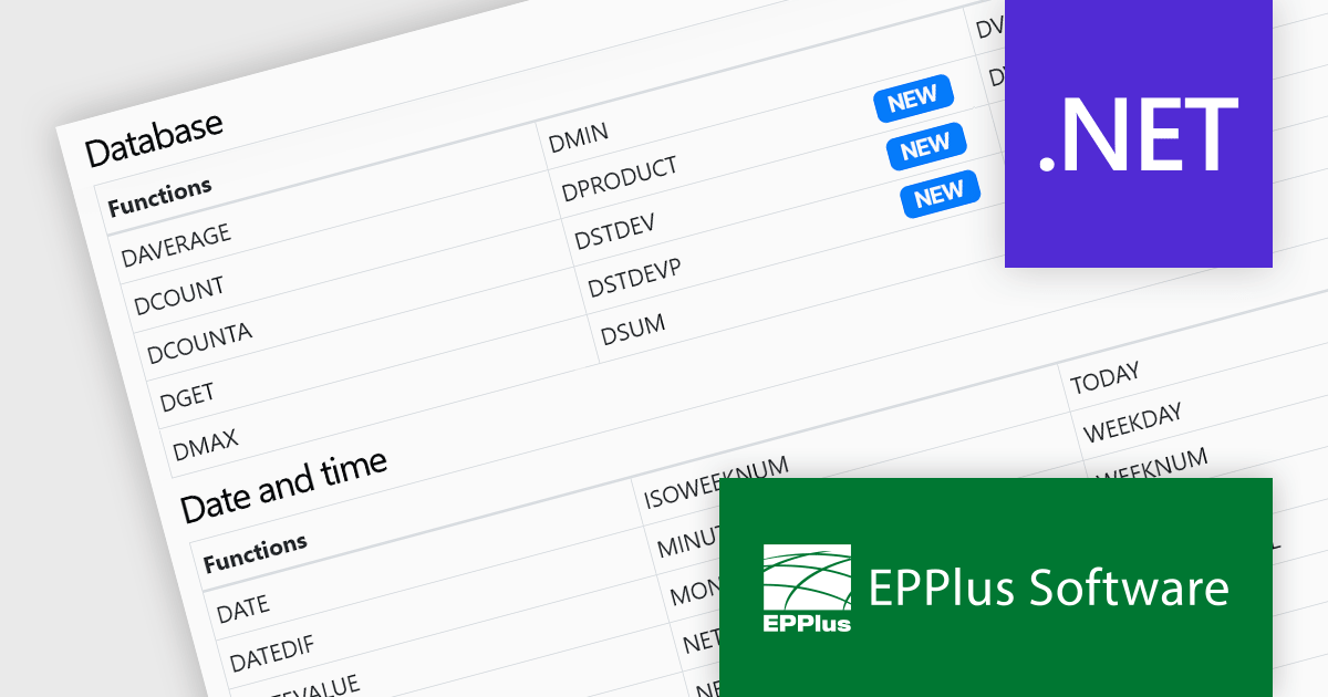 Boost Spreadsheet Data Analysis In Net Applications