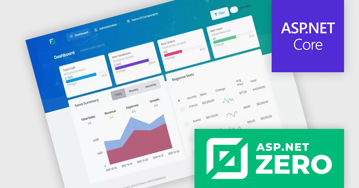 ASP.NET Zero Joins ComponentSource