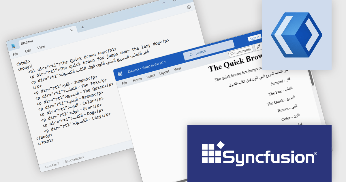 Improve Multilingual Formatting with RTL Text