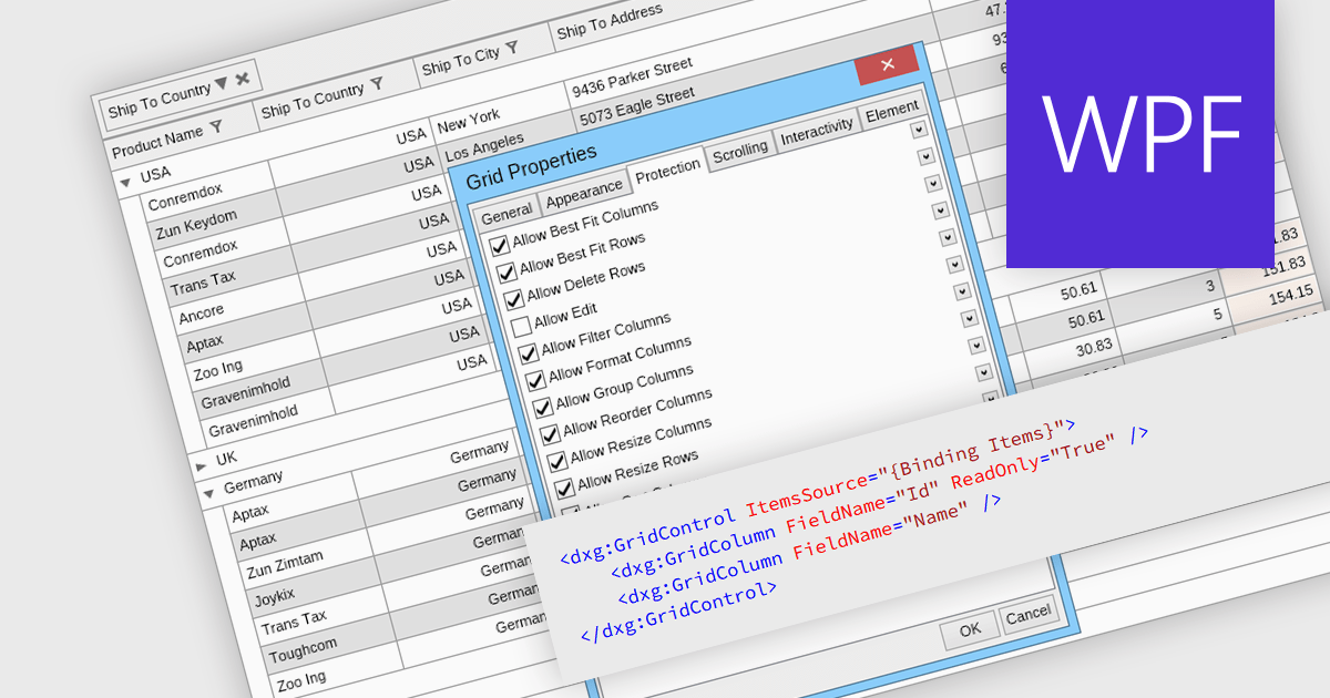 Restrict the Modification of Grid Data in WPF Apps