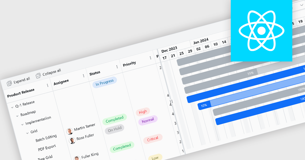 Manage Projects In Your React Applications