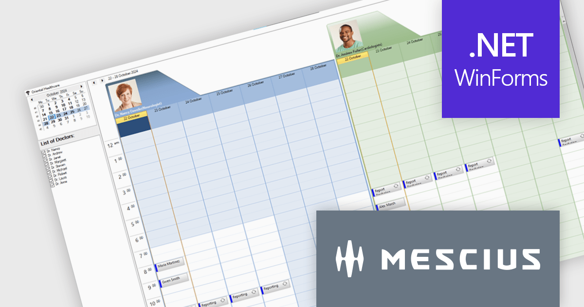 Build a C# .NET Scheduler Management App