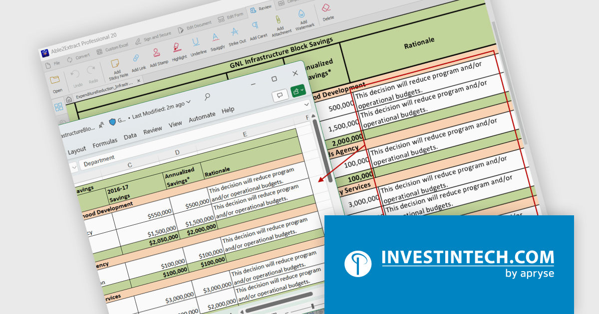 Convert PDFs Precisely with Row Detection for Excel Convert PDFs Precisely with Row Detection for Excel