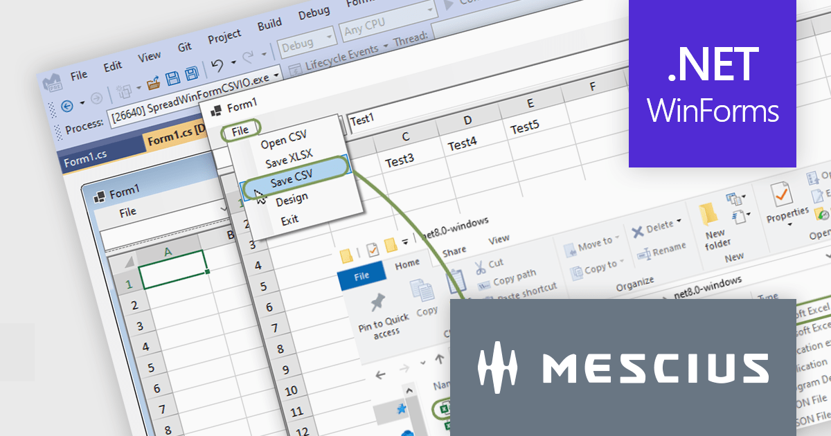 Import And Export Csv Files Using Winforms