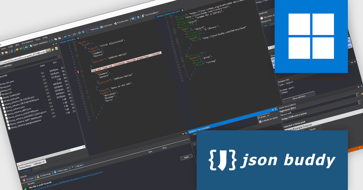 JSONBuddy ist jetzt bei ComponentSource erhältlich