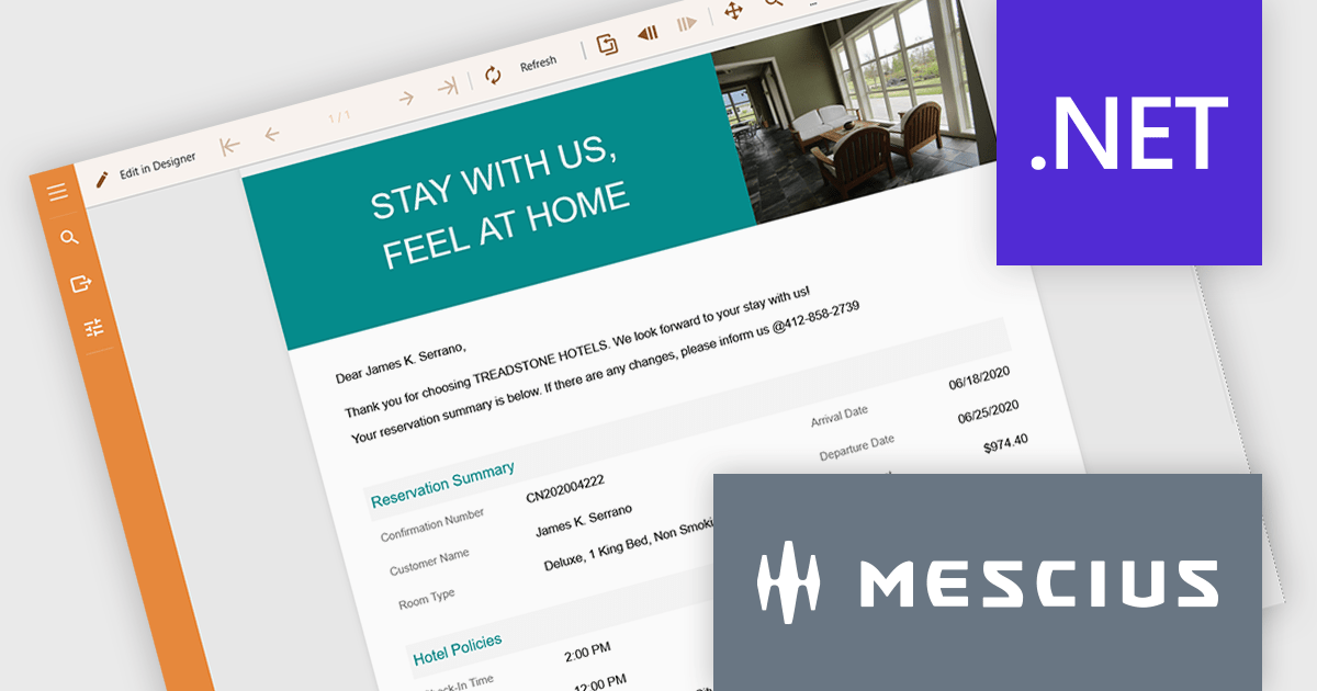 在 C# .NET 應用程式中創建鑽取報表