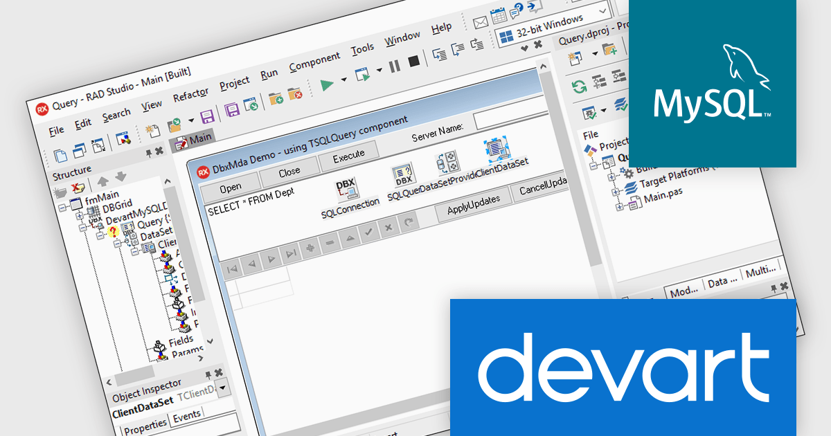Access Mysql 9 From Delphi And Cbuilder Apps