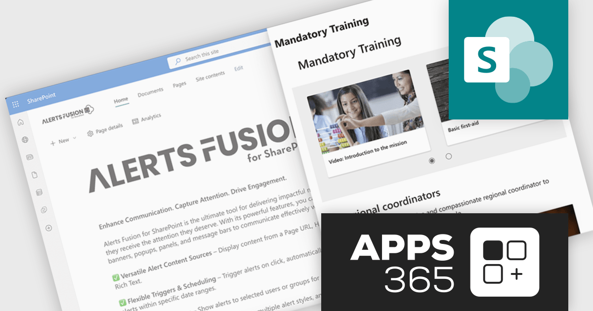 Keep Teams Informed Across SharePoint